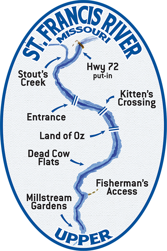 UPDATED UPPER ST FRANCIS STICKER - Missouri Whitewater Association